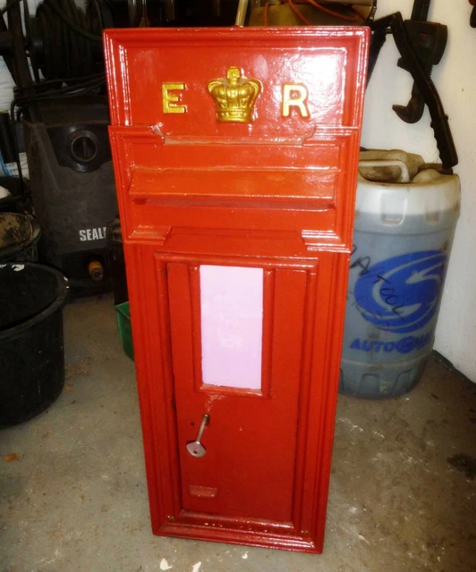 ORIGINAL GENUINE EDWARD Vii Post Box - Postbox Old Rare Box Letterbox ...
