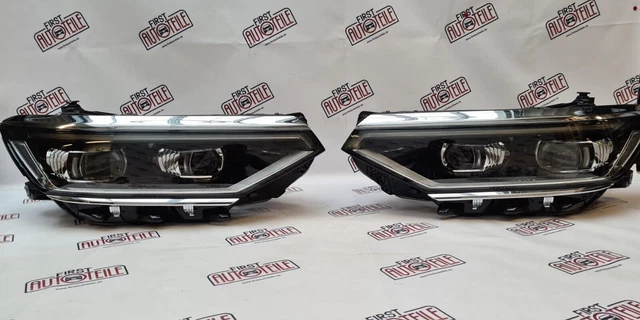 ORIGINAL VW PASSAT B8 3G facelift IQ.LIGHT matrix headlights set ...