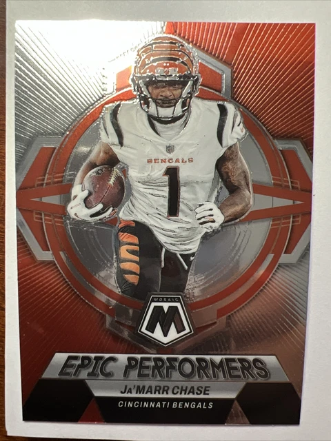 2023 PANINI MOSAÏQUE football Jamarr Chase Epic Performers EP-JC ...