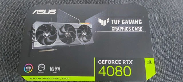 ASUS TUF GAMING Geforce RTX 4080 16GB GDDR6X - New & Original Packaging ...