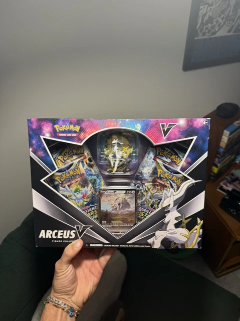 POKÉMON TCG ARCEUS V Figure Box - 4 Pack (Cosmic Eclipse Pack) $39.50 ...
