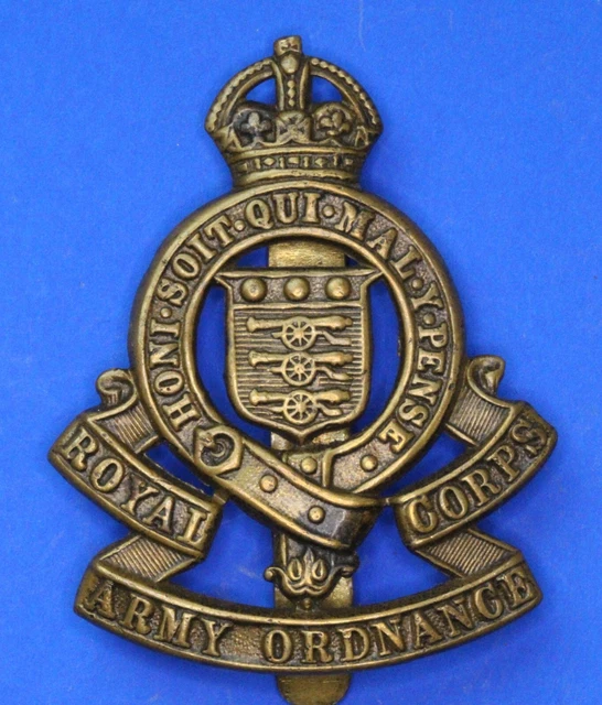 WW2 ROYAL ARMY Ordnance Corps RAOC Cap Badge [29162] £14.99 - PicClick UK