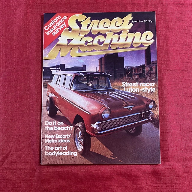 STREET MACHINE MAGAZINE December 1980 £4.95 - PicClick UK