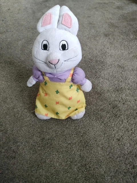 TY RUBY RabbiT (Max & Ruby) Show 10" Tall Plush Stuffed 2013 £2.00 ...