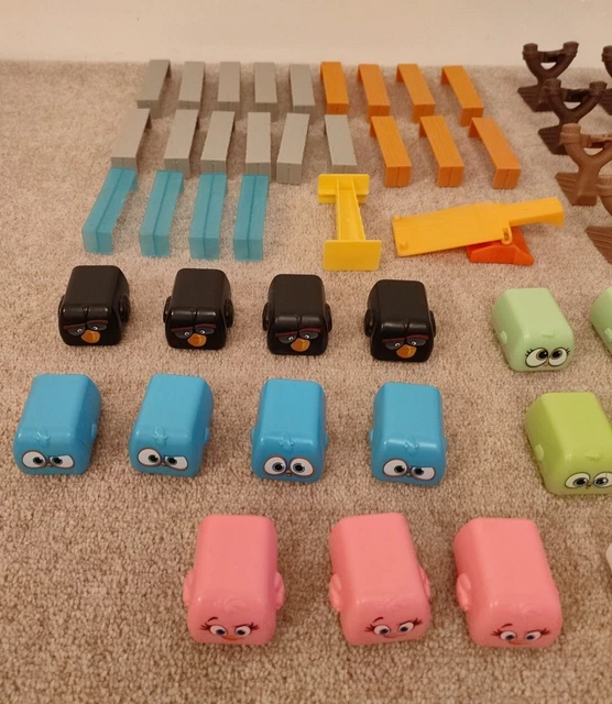 MCDONALDS HAPPY MEAL Huge Toy Bundle - Angry Birds Launcher Rare ...