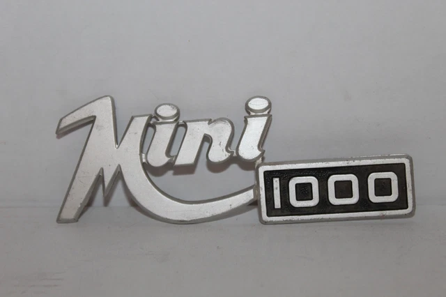 LOGO ARMOIRIE ORRNEMENT Emblème Badge pour Innocenti Mini 1000 ...