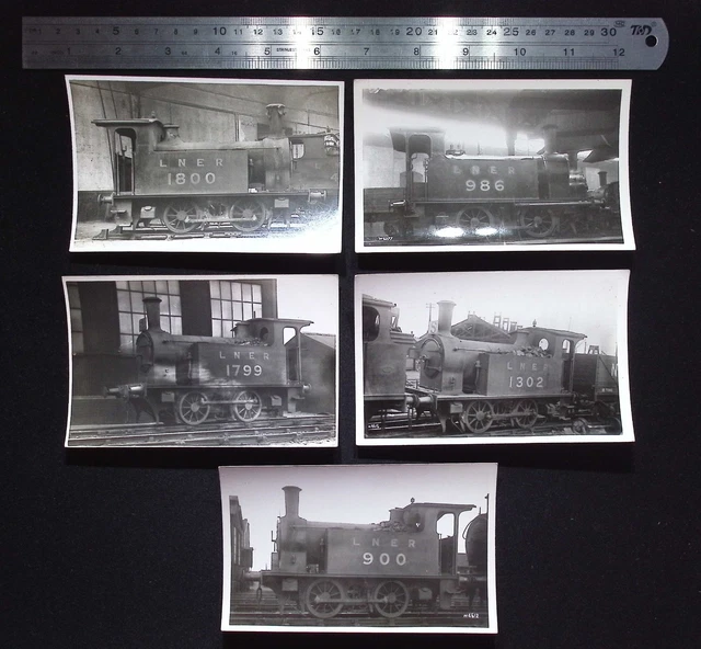 LNER CLASS H Steam Locomotive Postcards Set of 5 Real Photo RPPC ...