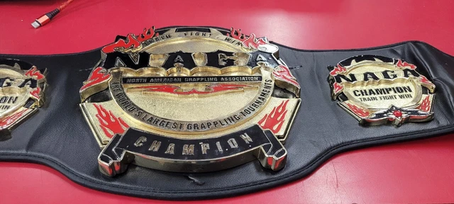 NAGA CHAMPIONSHIP BELT mma wrestling title wwe aew roh $100.00 - PicClick