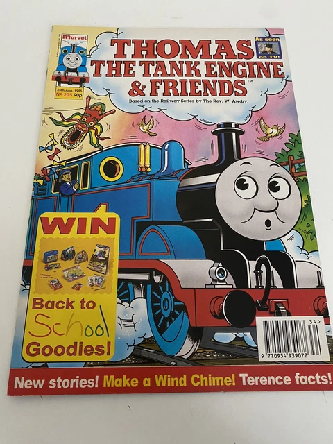 VINTAGE THOMAS THE Tank Engine & Friends Magazine 25th Aug 1995 Issue ...
