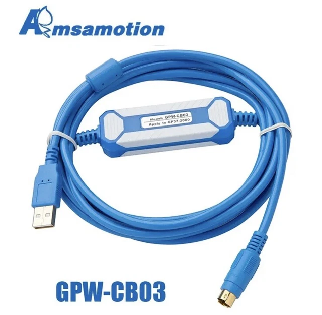USB-GPW-CB03 USB HMI PLC Programming Cable for Proface GP37W2 GP3000 ...