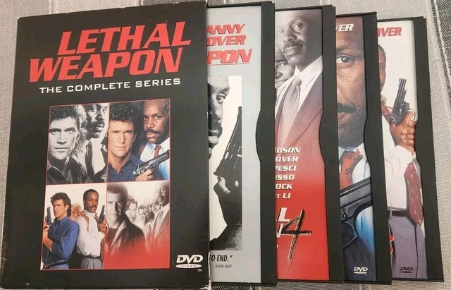 LETHAL WEAPON THE Complete Series 4 DVDs Box Set $9.97 - PicClick CA