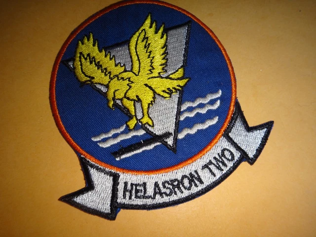 VIETNAM WAR PATCH US Navy Helicopter Attack Squadron 2 HELASRON TWO ...
