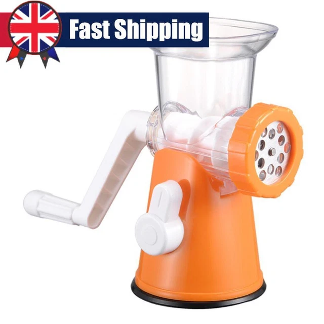 MANUAL MINCER PASTA Maker Hand Operated Beef Sausage Meat Grinder ...