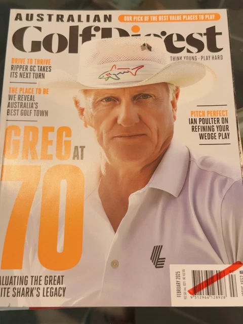 AUSTRALIAN GOLF DIGEST Magazine lot Cam Smith, Greg Norman Tiger Woods ...