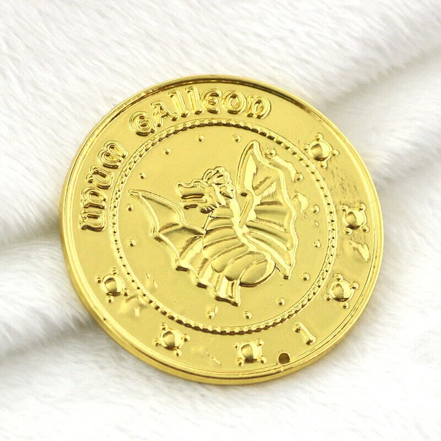 HARRY POTTER GRINGOTTS Bank Coins Hogwarts Wizarding Galleon Sickle ...