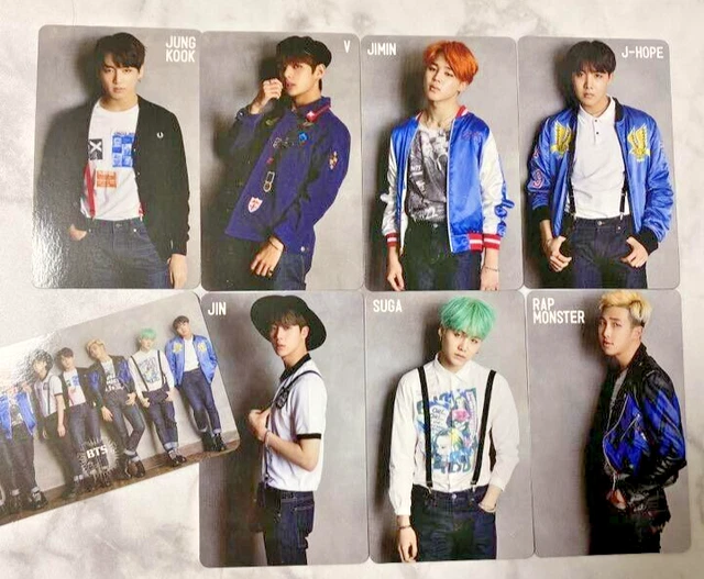 BTS &RUN-JAPANESE VER.-& Ensemble complet de cartes à collectionner ...
