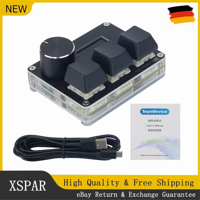 SAYODEVICE O3C OSU Custom Keyboard Gaming Keyboard Rapid Trigger with ...