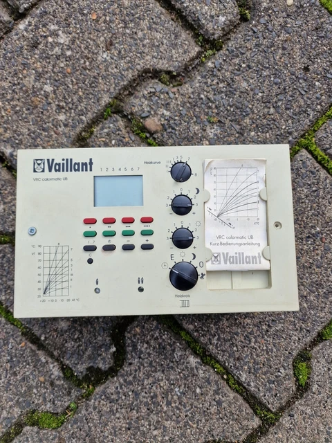 VAILLANT VRC UB heating control unit VRC calormatic UBW controller ...
