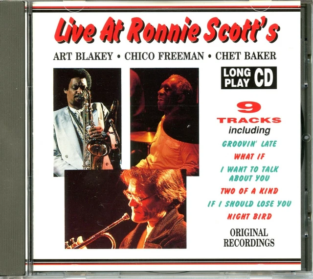 VARIOUS - LIVE At Ronnie Scott's (Chico Freeman, Art Blakey & Chet ...