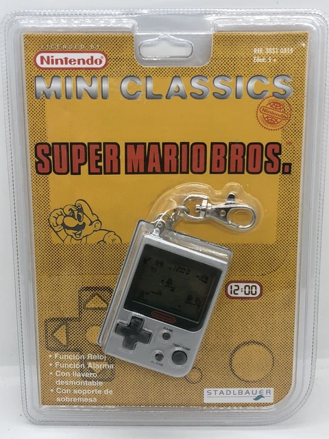 NINTENDO SUPER MARIO Bros Mini Classics KeyChain Game 1998 NEW Sealed ...