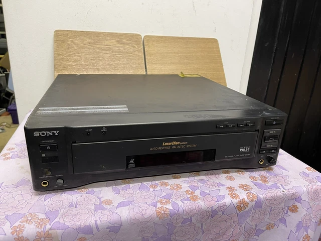 SONY LASERDISC LD player MDP 850D “faulty” £150.00 - PicClick UK