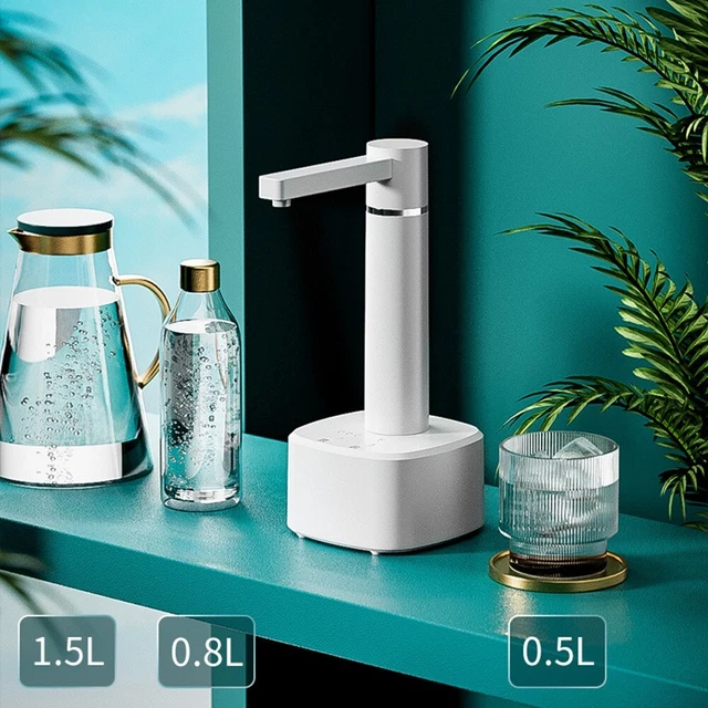 ADJUSTABLE AND ACCURATE Drinking Water Dispenser with 3 Levels Pumping ...