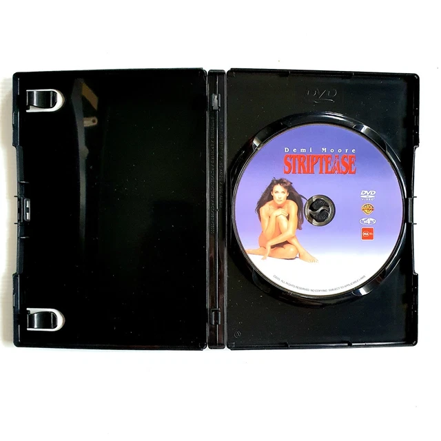 STRIPTEASE 1996 DVD Drama Comedy Thriller, Moore, Reynolds, Gift Reg 4 ...