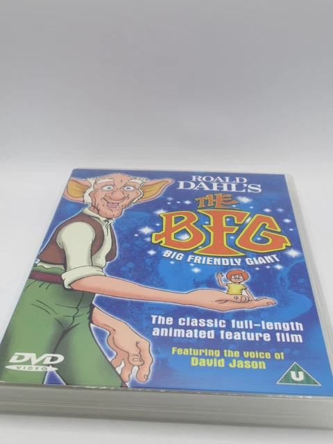 ROALD DAHLS THE BFG Big Friendly Giant David Jason Full Length Animated ...