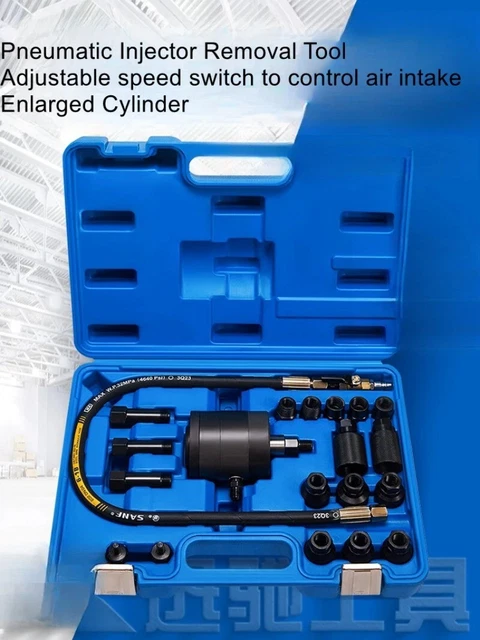 PNEUMATIC INJECTOR REMOVAL Tool Set Puller Quick Injector Car Removal ...