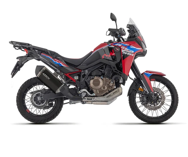 ECHAPPEMENT COMPLETE SONORA ARROW titan DARK/Inox Honda AFRICA TW CRF ...