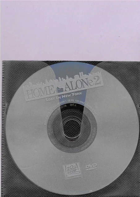 HOME ALONE 2: Lost in New York (1992) - DVD - DISC ONLY - Macaulay ...