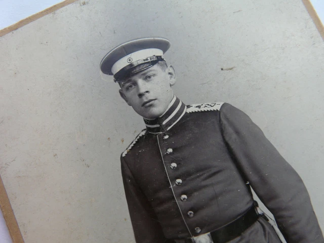 GERMAN SOLDIER. SEEBATAILLON, Marine Infantry. Wilhelmshaven. Cabinet ...