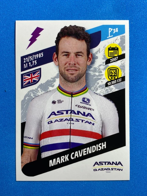 FIGURINE STICKERS PANINI Tour de France 2023 n. 62 Mark Cavendish 🔴 EUR 1,00 - PicClick FR