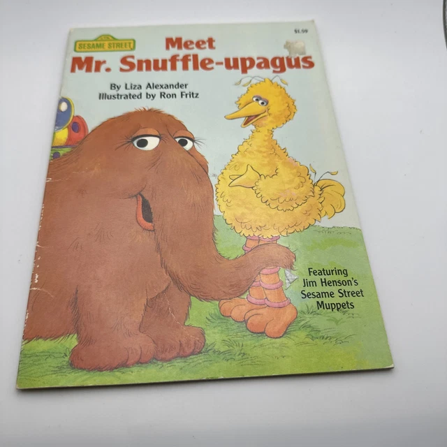 MEET MR. SNUFFLE-UPAGUS by Liza Alexander illustrated by Ron Fritz 1988 ...