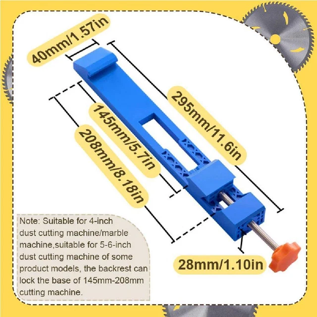 ADJUSTABLE CUTTING MACHINE Base Guide, Electric Circular Saw Milling ...