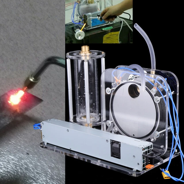 ELECTROLYSIS WATER MACHINE Oxy-hydrogen Flame Generator Welder ...