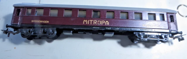 PIKO H0 K 2004 IKA E10 Dining Car Mitropa Bakelite Good £27.60 ...
