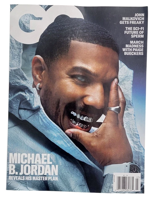 MICHAEL J. JORDAN GQ Magazine March 2025 SNL Forever John Malkovich - Brand New £6.34 - PicClick UK