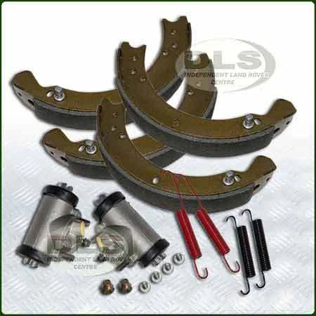 LAND ROVER DEFENDER 90 - Rear Brake Shoe Overhaul Set VIN HA701010 on ...