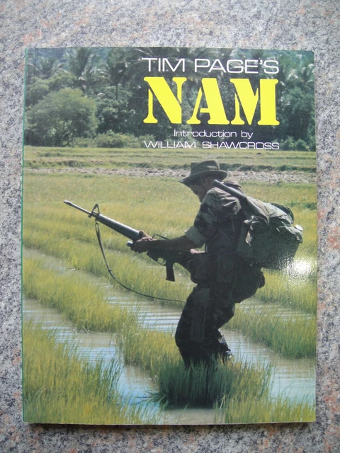 COLLECTABLE SOFT BACK copy of "NAM" By Tim Page £15.00 - PicClick UK