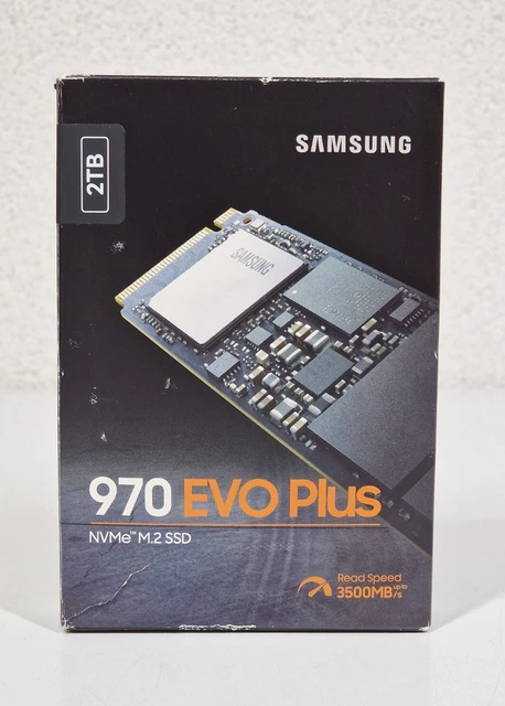 SAMSUNG 970 EVO Plus 2TB Interne M.2 PCIe NVMe SSD 2280 M.2 PCIe MZ ...