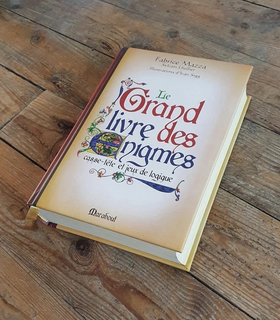 LE GRAND LIVRE Des Énigmes - Casse-tête Et Jeux De Logique - Fabrice ...