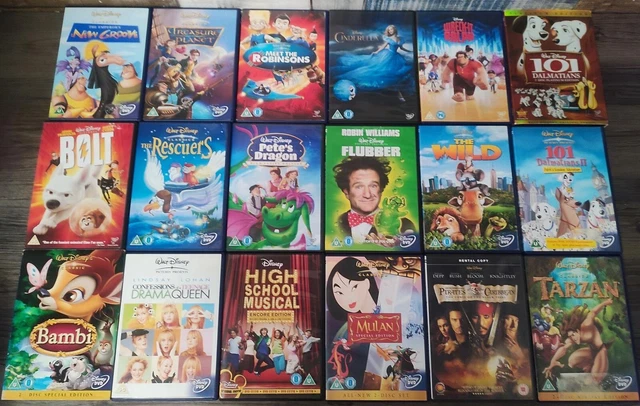 WALT DISNEY FAMILY Films DVD Bundle x31 £29.69 - PicClick UK