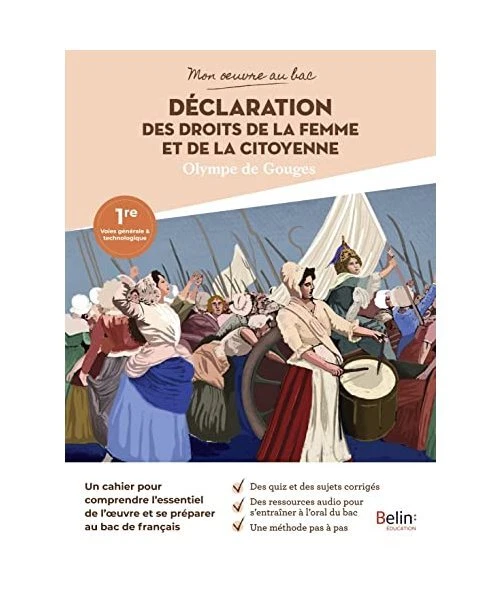 MON OEUVRE AU bac - Olympe de Gouges, La Déclaration des droits de la ...