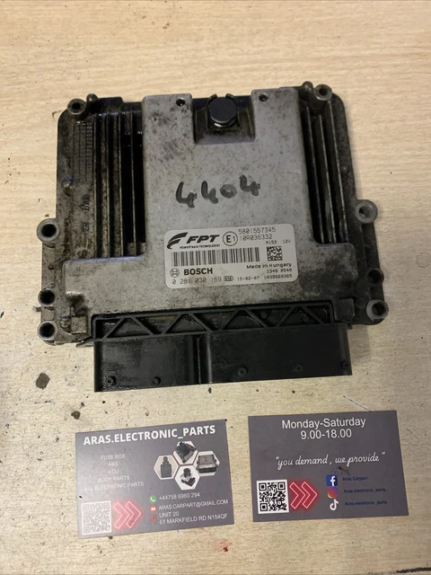 IVECO DAILY CENTRALITA ECU ENGINE CONTROL UNIT 5801557345 0281030169 £ ...
