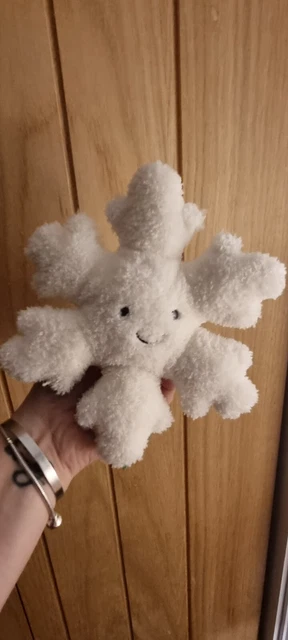 JELLYCAT SMALL AMUSEABLE Snowflake BNWT (1) £25.00 - PicClick UK