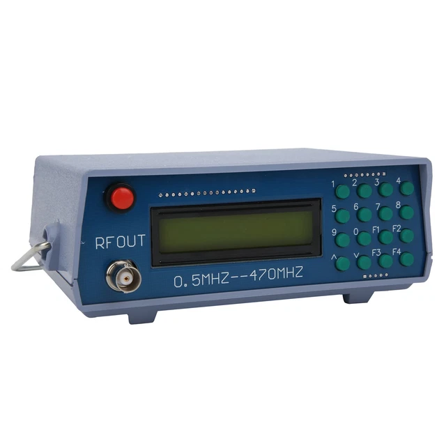 RF SIGNAL GENERATOR Audio Modulation Signal Source Conditioning Radio ...