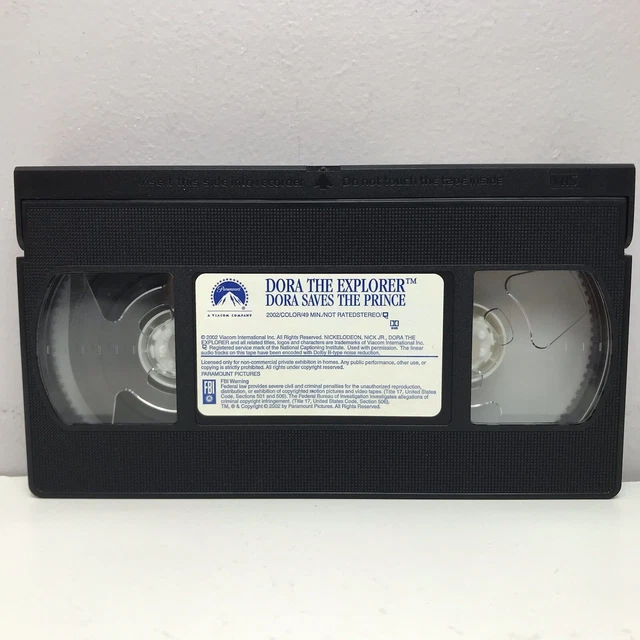 Nick Jr Dora Explorer Saves A Prince Vhs Tape Only Buy 2 Get 1 Free Nickelodeon Eur 266