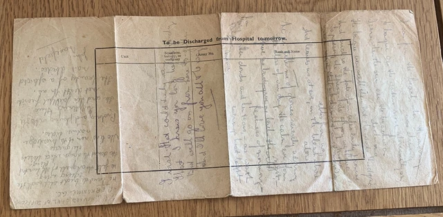 ARMY FORM B256 Morning Sick Report/Medical Inspection Report 1941 EUR 8 ...