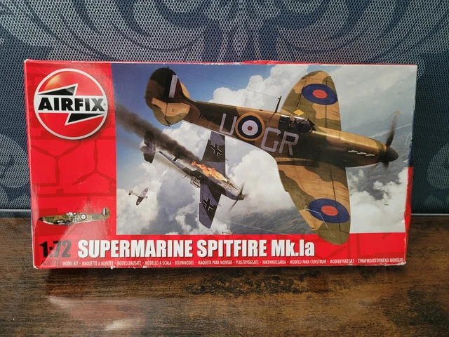 AIRFIX SUPERMARINE SPITFIRE Mk.I Starter Kit £5.50 - PicClick UK